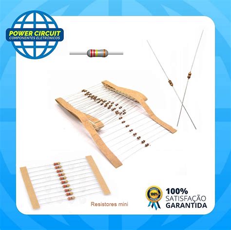 Resistor MINI CR20 47K 5 KIT C 100PCS Power Circuit Componentes Eletrônicos