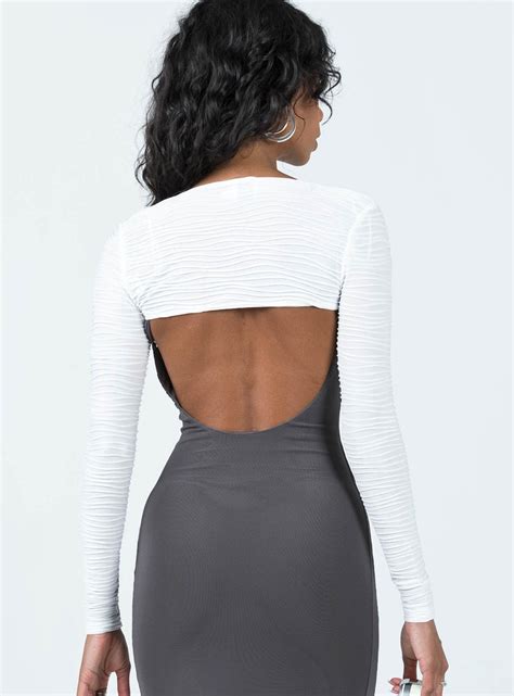 Pryce Bolero White Princess Polly Usa