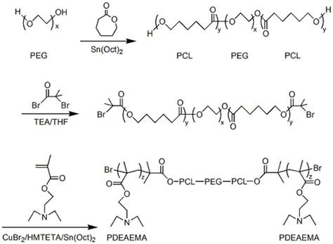 Phtemperature Sensitive Amphiphilic Polymer And Preparation Method