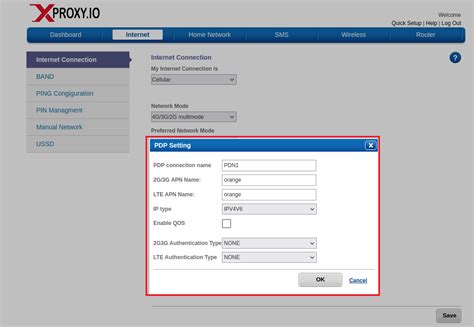 XProxy Make Your Own Mobile Proxies How To Access Dongle Panel To Settings APN