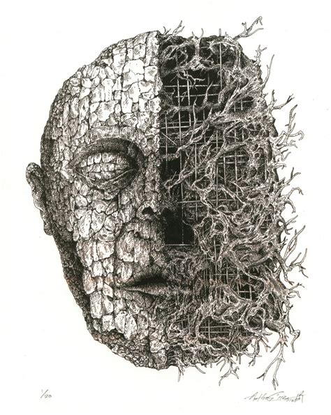Self Erosion My Latest Pen Drawing Album On Imgur