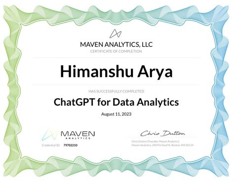 Himanshu Arya On Linkedin Dataanalytics Mavenanalytics Chatgpt