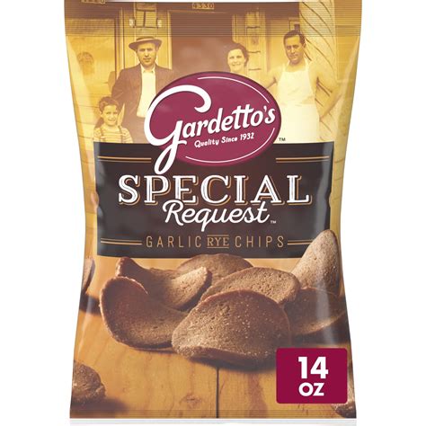 Gardettos Special Request Garlic Rye Chips Snack Bag 14 Oz Desertcart