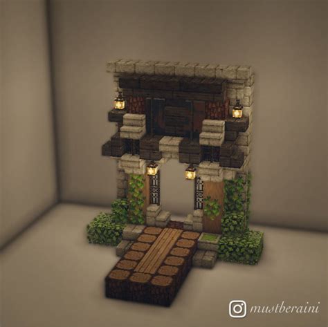 9 Minecraft Mine Entrance Ideas Minecraft House Designs Minecraft