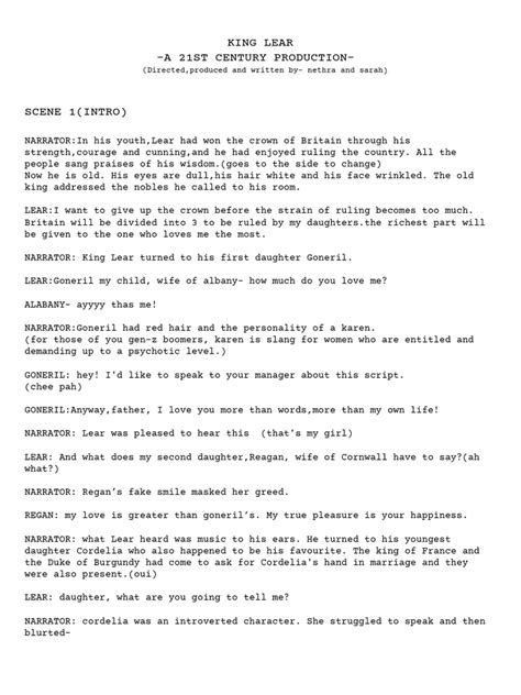 king lear pdf king lear