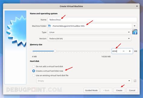 How To Install Fedora Linux In Oracle VirtualBox