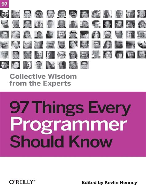 things every programmer should know collective wisdom from the experts