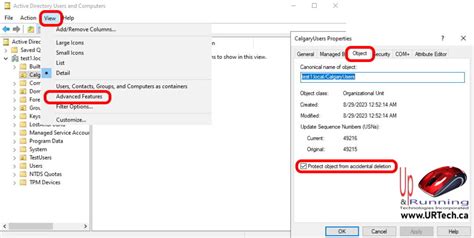 Solved How To Delete A Protected Ou In Active Directory Up And Running
