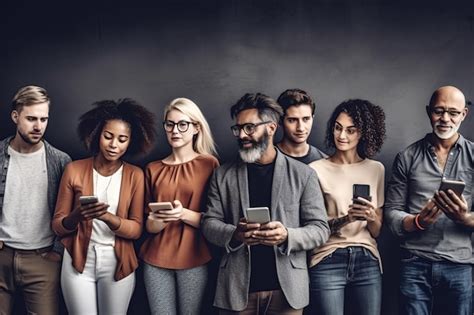 Premium Photo Internet Social Networking Connections Online Communication Gadgets Devices