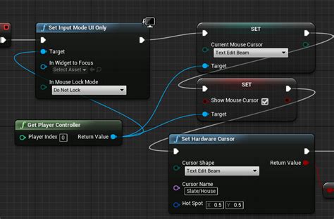 UE Hardware Cursor Solution For UMG Customized Cursor Lagging
