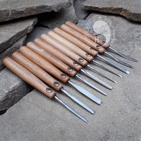 Hand Forged Mini Chisel Small Chisel For Wood Carving Forged Tool For Miniature Carving