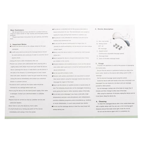 Details About Massager Full Body Handheld Electric Vibrating Double