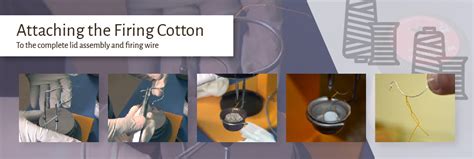 Attaching The Firing Cotton To The Firing Wire Dds Calorimeters