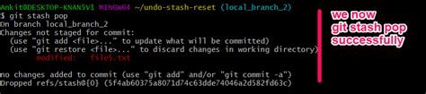 Undo Git Stash Pop Conflicts Delft Stack