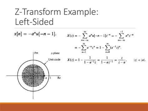 Ppt Lecture 2 Z Transform Powerpoint Presentation Free Download