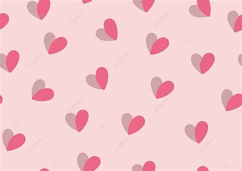 Seamless Pattern With Abstract Hearts Wallpaper Hearts Abstract Vector