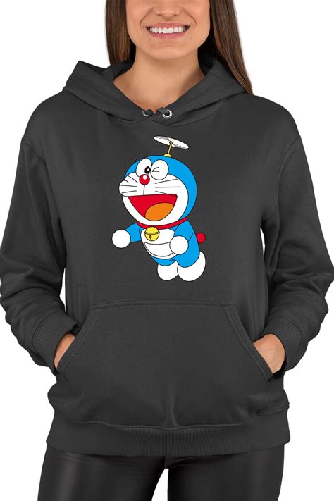 Hanorac Dama Doraemon Robot Pisica Fanart Manga Echipa Gamer Lego