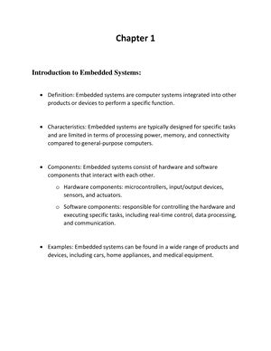 Chapter Embedded System Design Chapter Resource Management Introduction To Resource