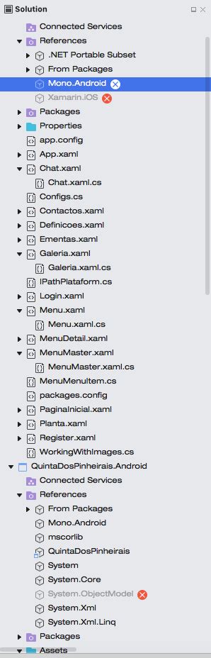 S Xamarin Forms Pcl Missing References Stack Overflow