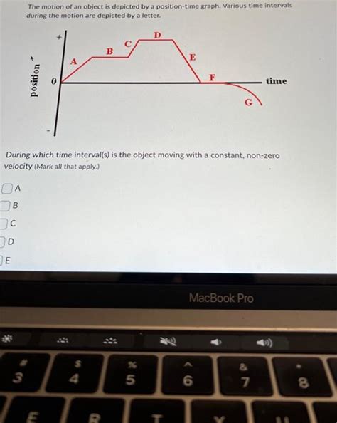 The Motion Of An Object Is Depicted By A