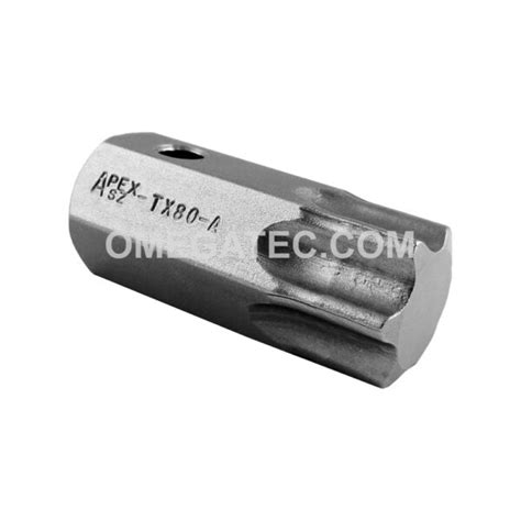 Sz Tx 80 A Apex 58 Torx Insert Bits Eumro Aircraft Tools