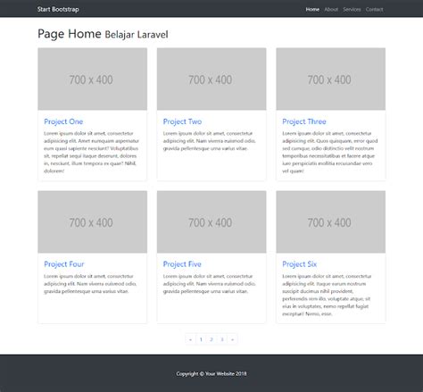 Belajar Membuat Desain Website Pada Laravel Tempat Belajar Bahasa Pemrograman