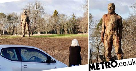 New Giant Naked Statue Is Supposedly East Anglias Answer To Angel Of