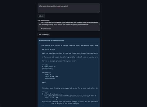 Self Updating Knowledge Repo Devpost