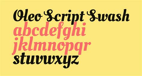 Oleo Script Swash Caps Free Font What Font Is