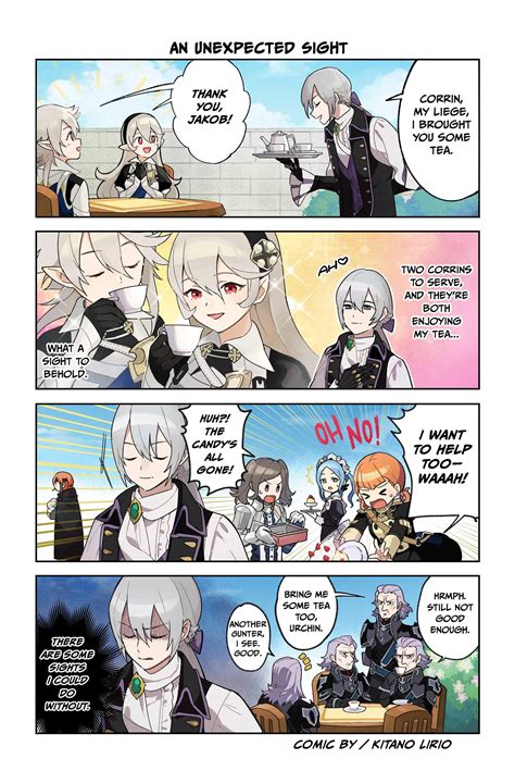 Corrin Teatime In The Latest Feh Comic Rcorrinconclave