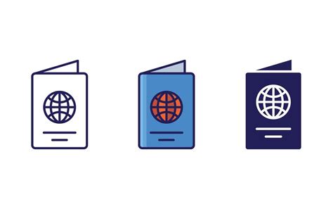 Passport Vector Art Icons And Graphics For Free Download