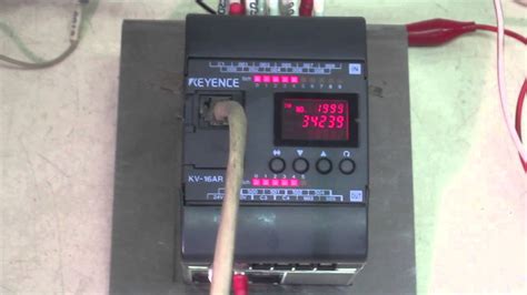 Keyence Kv 16ar Plc Kv Series 動作確認 Youtube