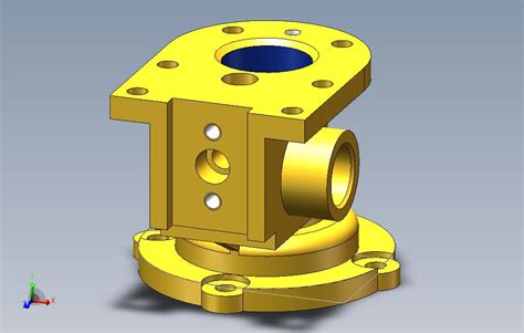 壳体 Solidworks 2013 模型图纸免费下载 懒石网