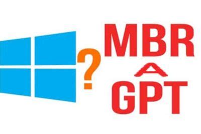 Konversi MBR Ke Disk GPT Tanpa Kehilangan Data Di Windows