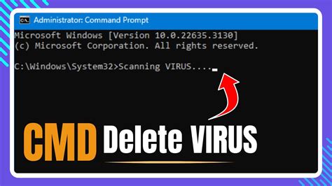 Scan And Delete Virus Using Cmd In Windows 1110