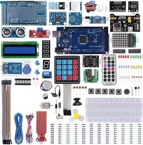 Deluxe Starter Kit V3 Voor Arduino Starters Set Met GWS Mega 2650 Board Voor Arduino Bol