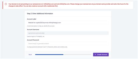 Could Not Create Subdomain Hosting Support Infinityfree Forum