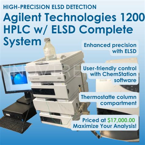 Agilent Technologies 1200 Hplc Including Elsd Complete System