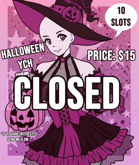 Ych Halloween Closed By Eleoyasha On Deviantart Ych Halloween Closed By Eleoyasha On Deviantart