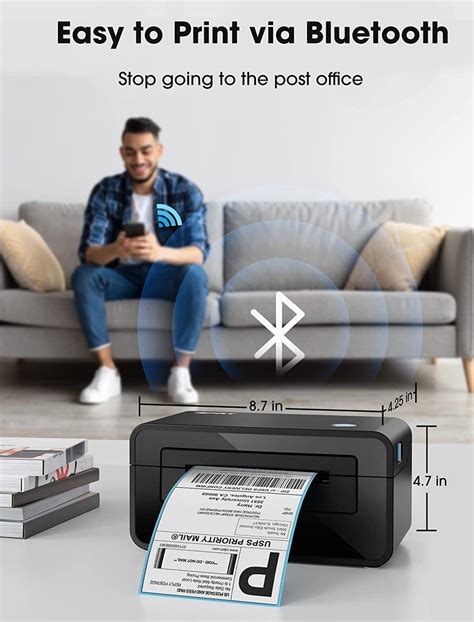 Idprt 4x6 Bluetooth Thermal Label Printer Sp410bt Hprt Shop