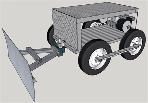 here comes the open source snow plow robot open electronics remote