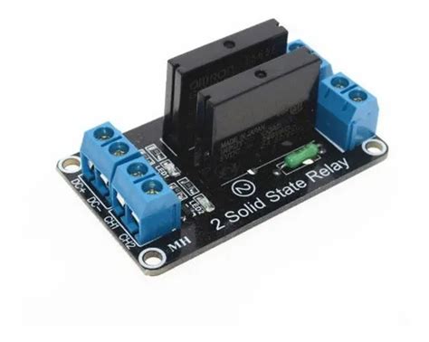 Módulo Relé Estado Sólido 5v 2 Canais Ssr