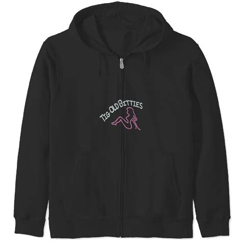 Tig Old Bitties Zip Hoodies Unisexs Classic Zip Hoodie Xl Black Sold