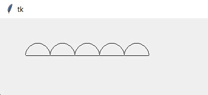 How Can I Make A Semi Ellipse In Canvas In Python Stack Overflow