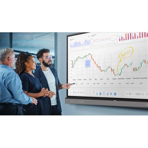 Interactive Panel Plastic Material 220 Volt Input Voltage Interactive Touch Display With