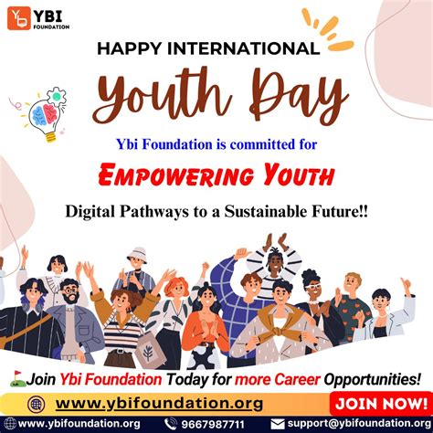 Ybi Foundation On Linkedin Internationalyouthday Ybifoundation Ybi Empoweryouth Futureleaders