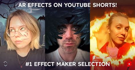 Ar Effects On Youtube Shorts 1 Effect Maker Selection Lenslist Blog