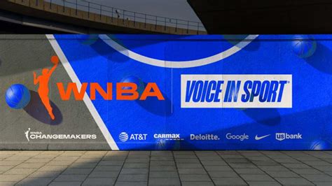 Tish Carmona On Linkedin The Wnba Is Partnering With Voice In Sport To