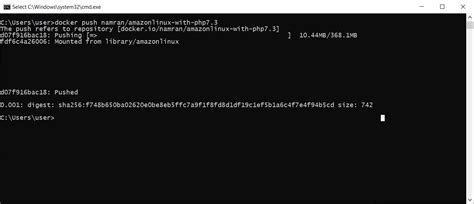Running Amazonlinux Image In Docker And Install Php73 Into Its Image