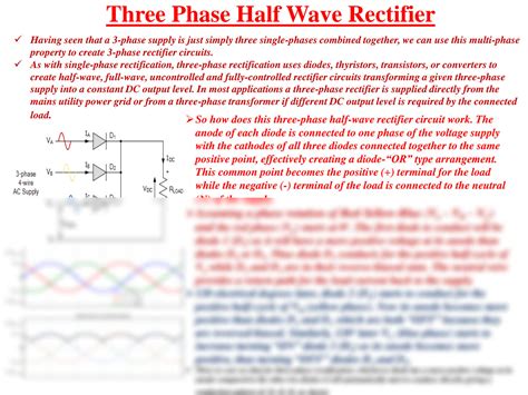 Solution Three Phase Rectifier Notes Studypool